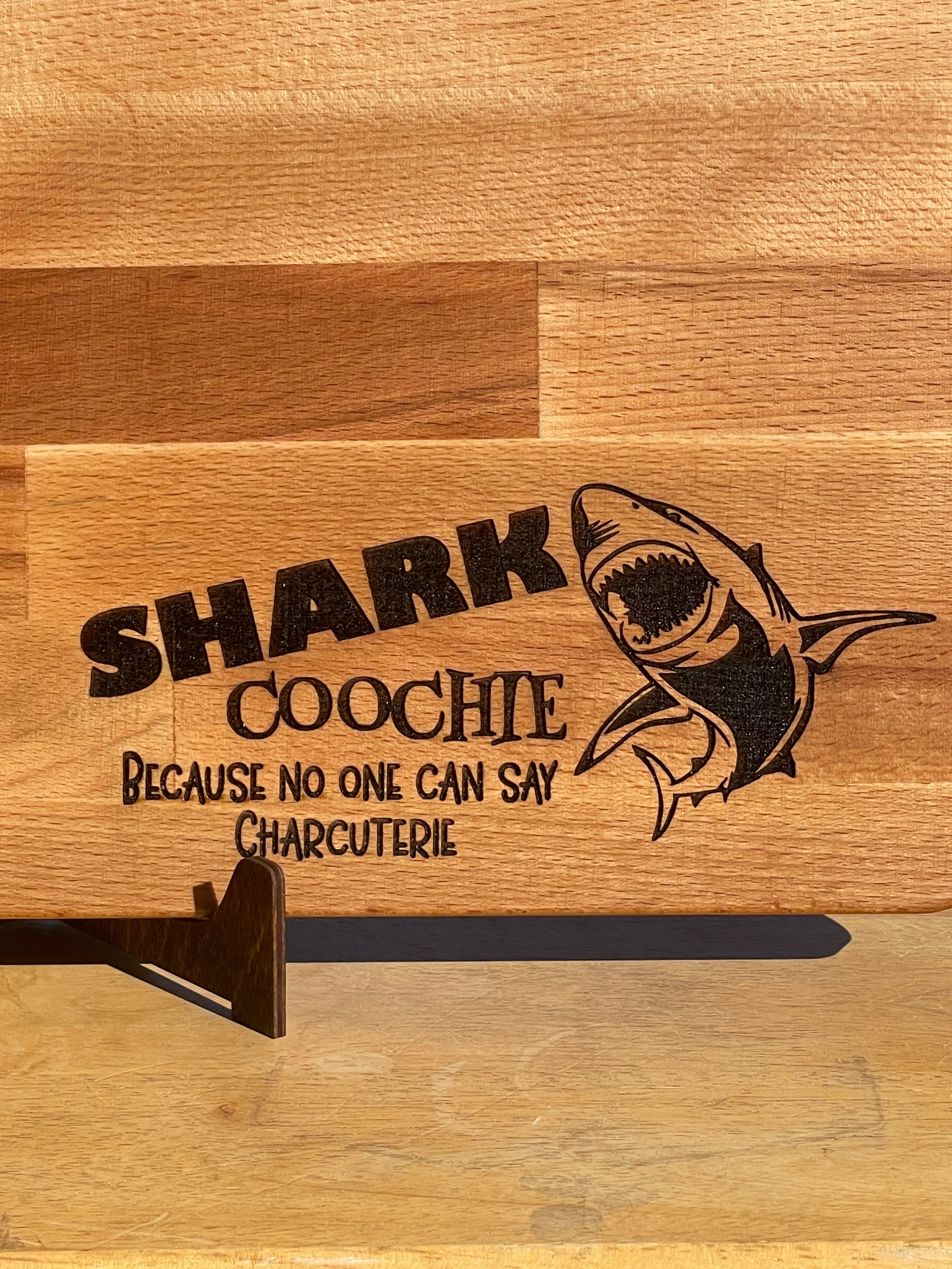 Shark Coochie Charcuterie Board | Created By Parker