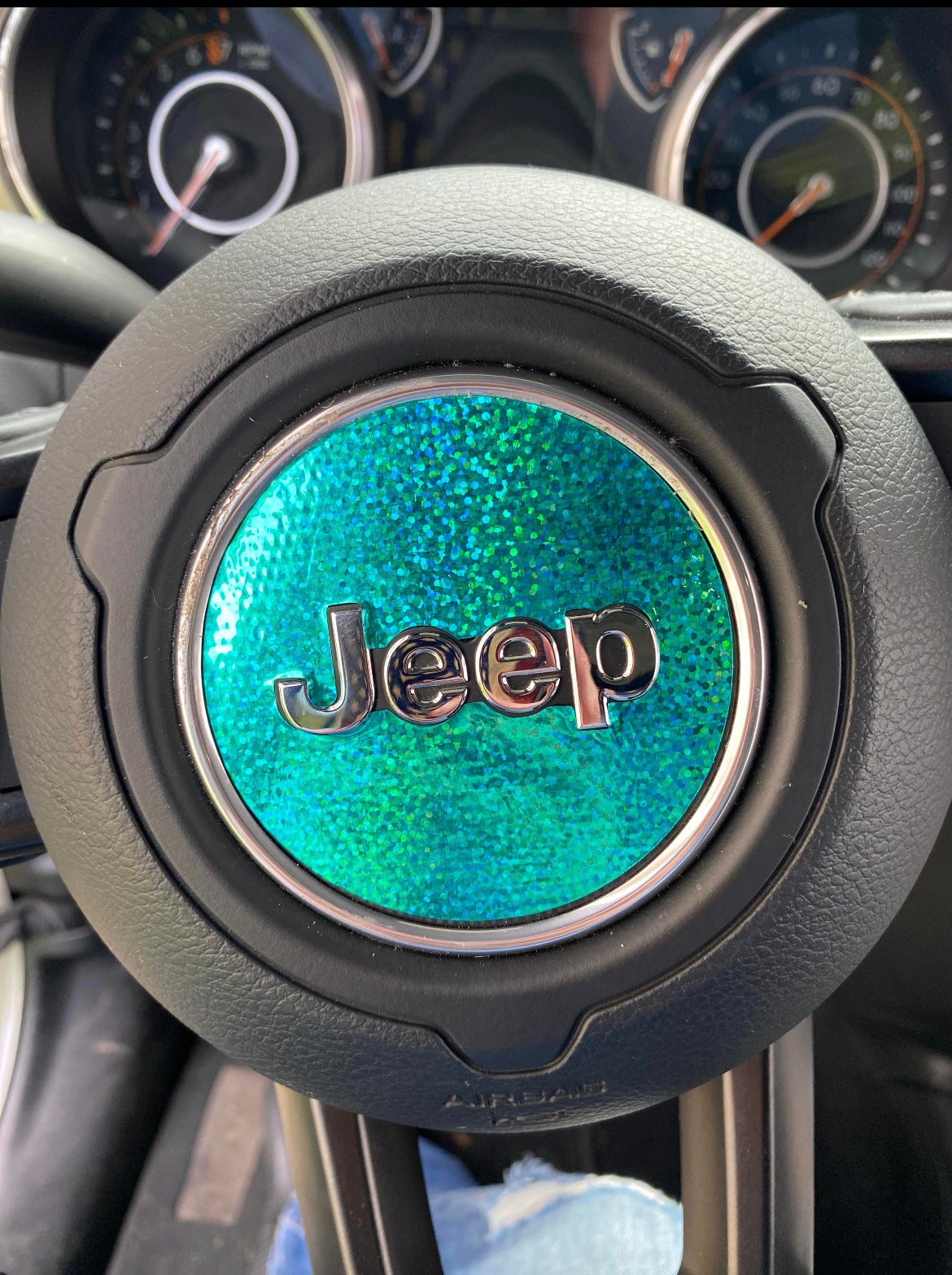 Jeep Steering Wheel Decal | Created By Parker